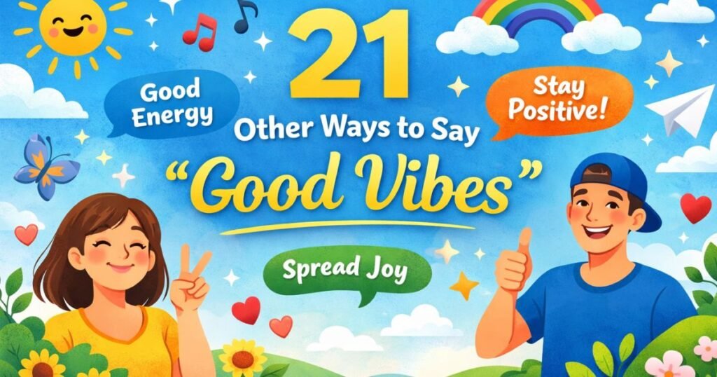 21 Other Ways to Say “Good Vibes